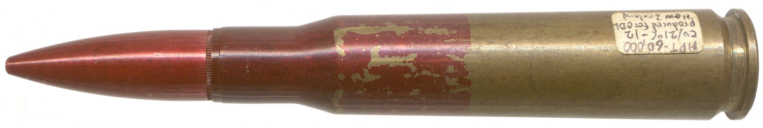 Lot 138 – 7.9 x 57mm multi-bullet load. Four wide flutes in lacquered ...
